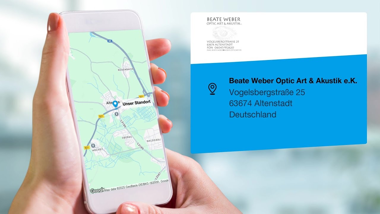 Beate Weber Optic Art & Akustik e.K. | Augenoptiker in Altenstadt - YouTube