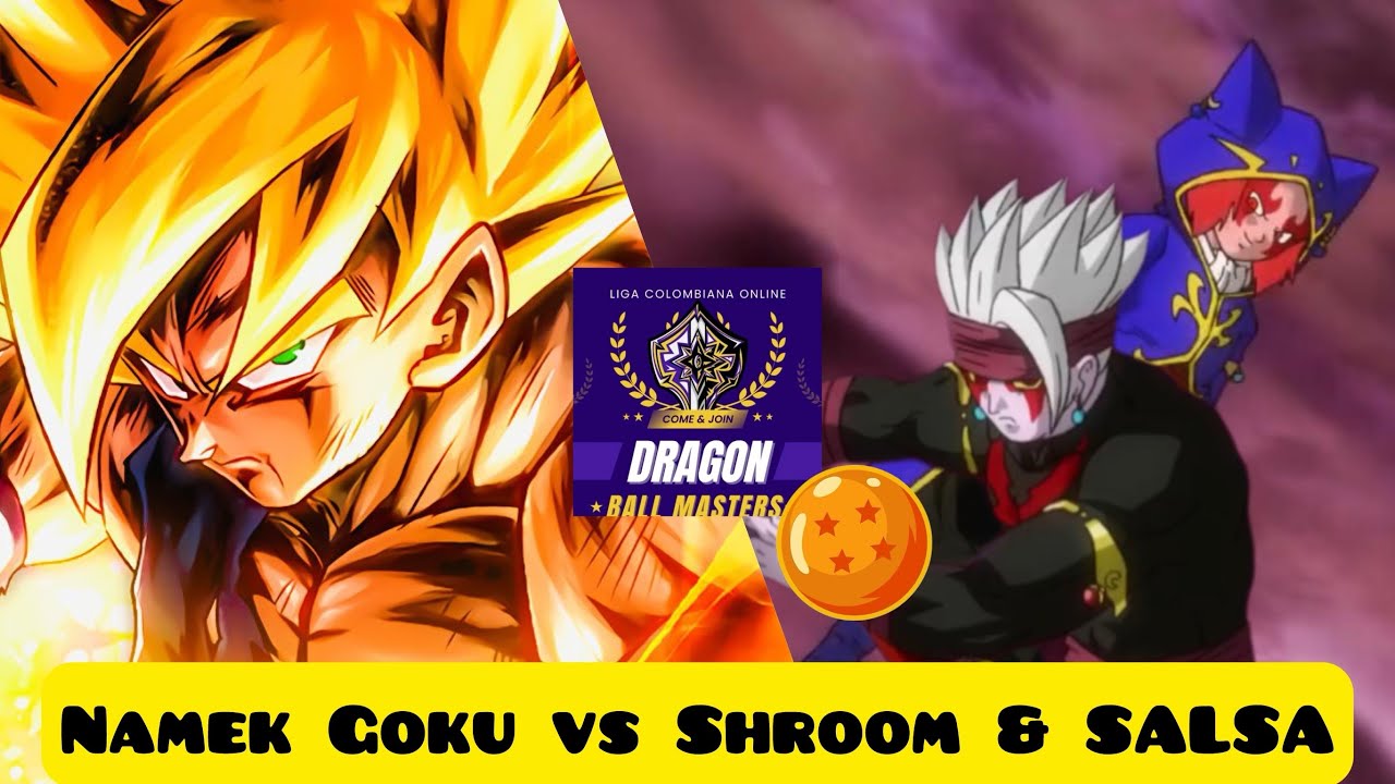 Liga Online Dragon Ball Super Card Game - Namek Goku vs Shroom & Salsa ...