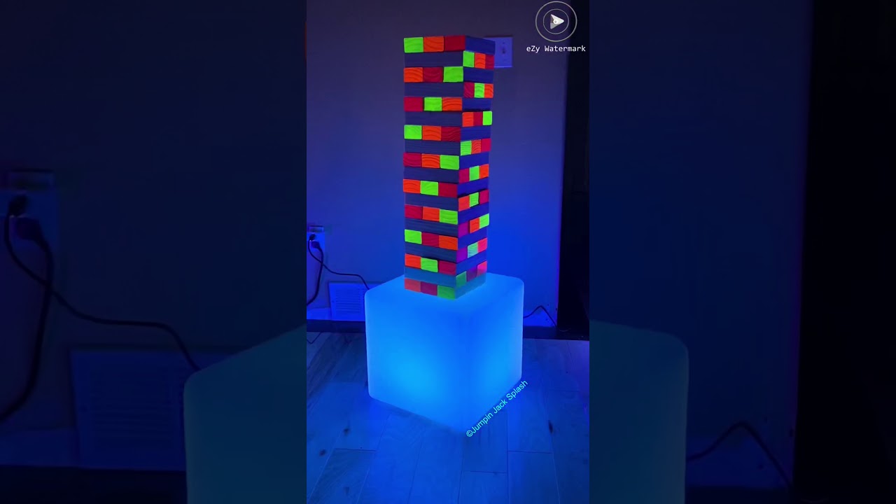 LED Glow Jenga - YouTube