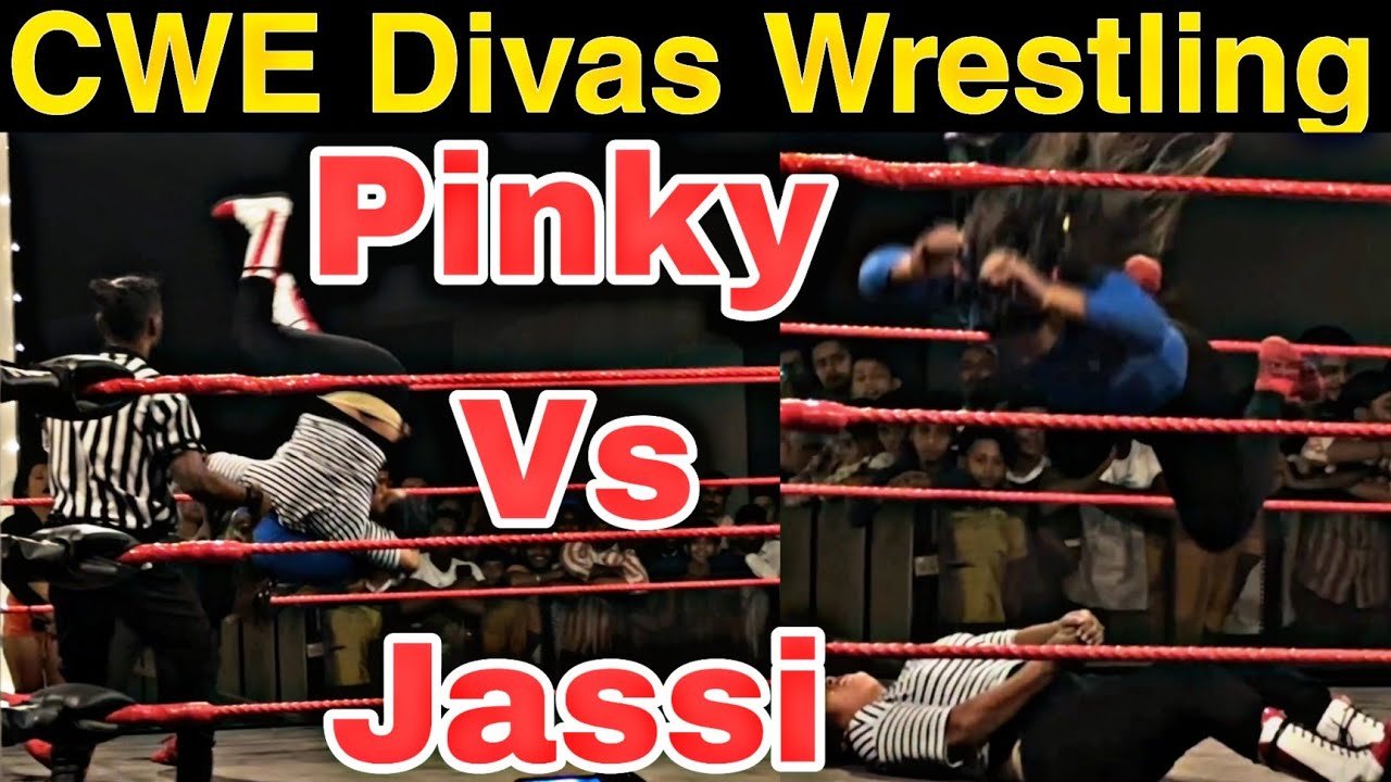 CWE Diva Wrestling | Pinky Vs Jassi Full Video | Shanky, Khali | The ...