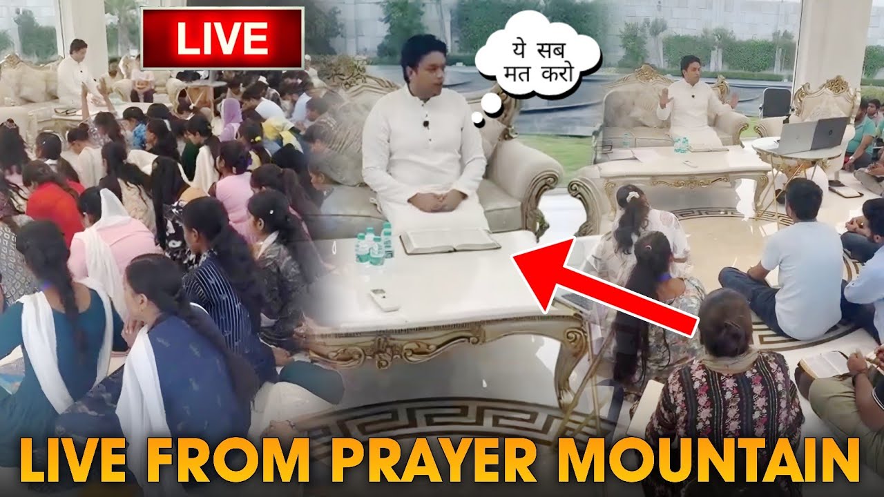 Apostle Ankur Narula Live From Prayer Mountain 🏔️| Ankur Narula ...