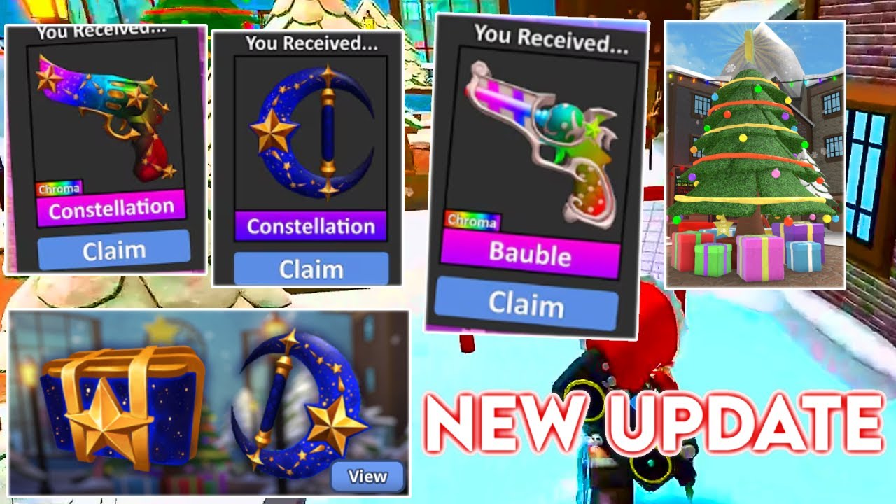 MM2 CHRISTMAS UPDATE 2024 - NEW MAPS, GODLY WEPONS - Murder Mystery 2 ...