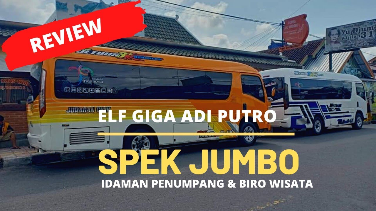 elf giga karoseri adi putro || elf long adi putro - YouTube