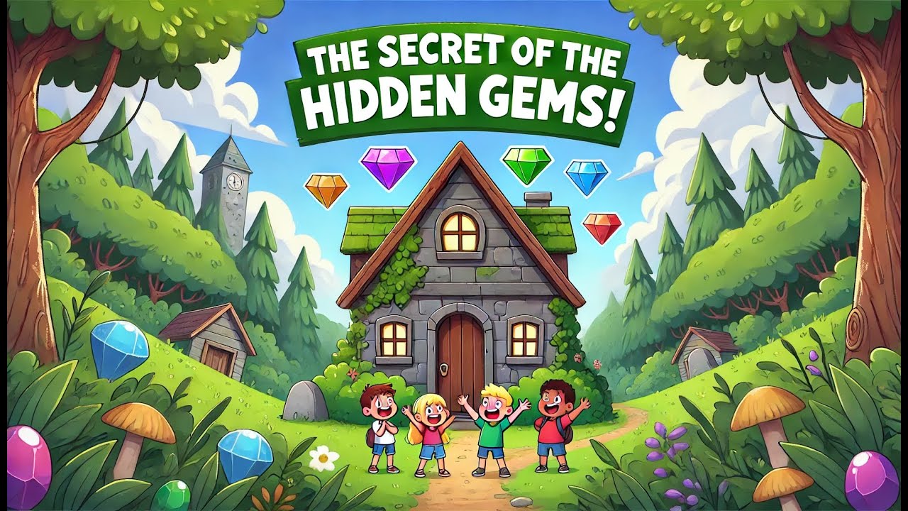 "The Secret of the Hidden Gems | Kids' Exciting Treasure Hunt Adventure ...