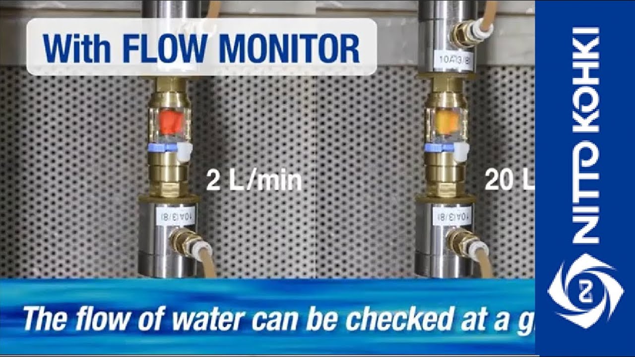 [NITTO KOHKI] FLOW MONITOR - YouTube