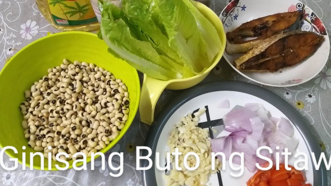 Ginisang Buto ng Sitaw - YouTube