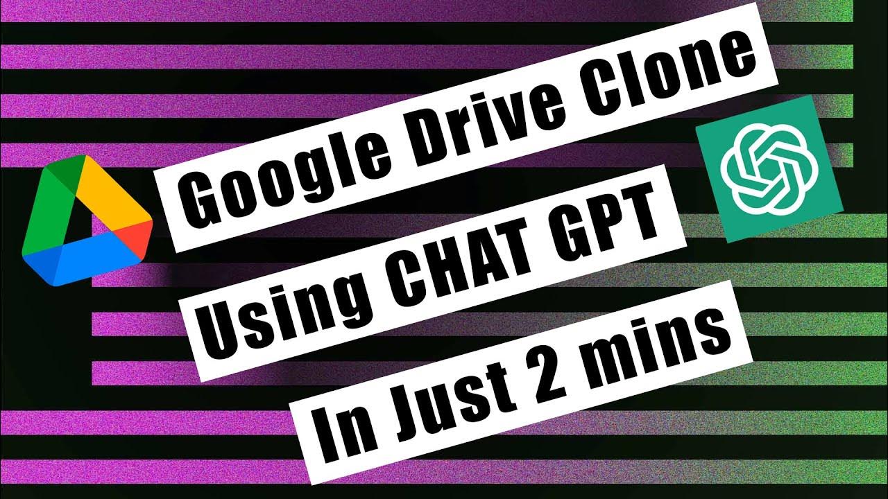 Nodejs Google Drive Clone using AWS S3 Compatible storages, Chat GPT, GitHub codespace - YouTube