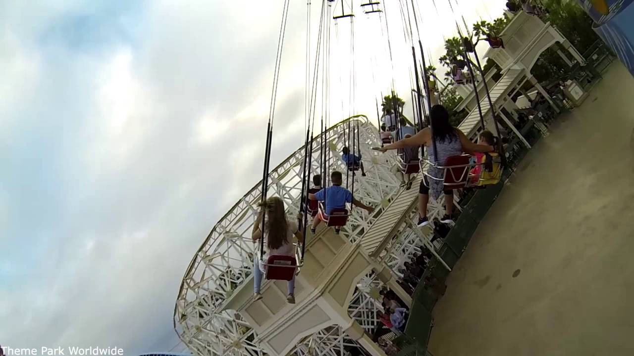 Silly Symphony Swings On Ride POV - Disney California Adventure - YouTube