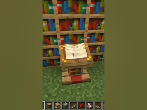 Minecraft SECRET ROOM in a BOOKCASE #shorts - YouTube