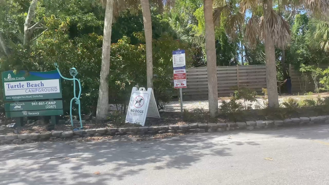 Turtle Beach Campground Tour - YouTube