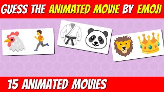 Guess the ANIMATED MOVIE by EMOJI | Emoji cartoon chall... | Doovi