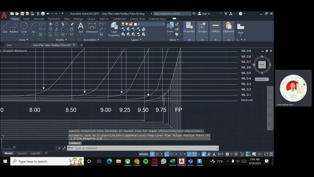 Tutorial Cara Membuat 3D Model Lambung Kapal di Maxsurf menggunakan Data dari Table Offset ...