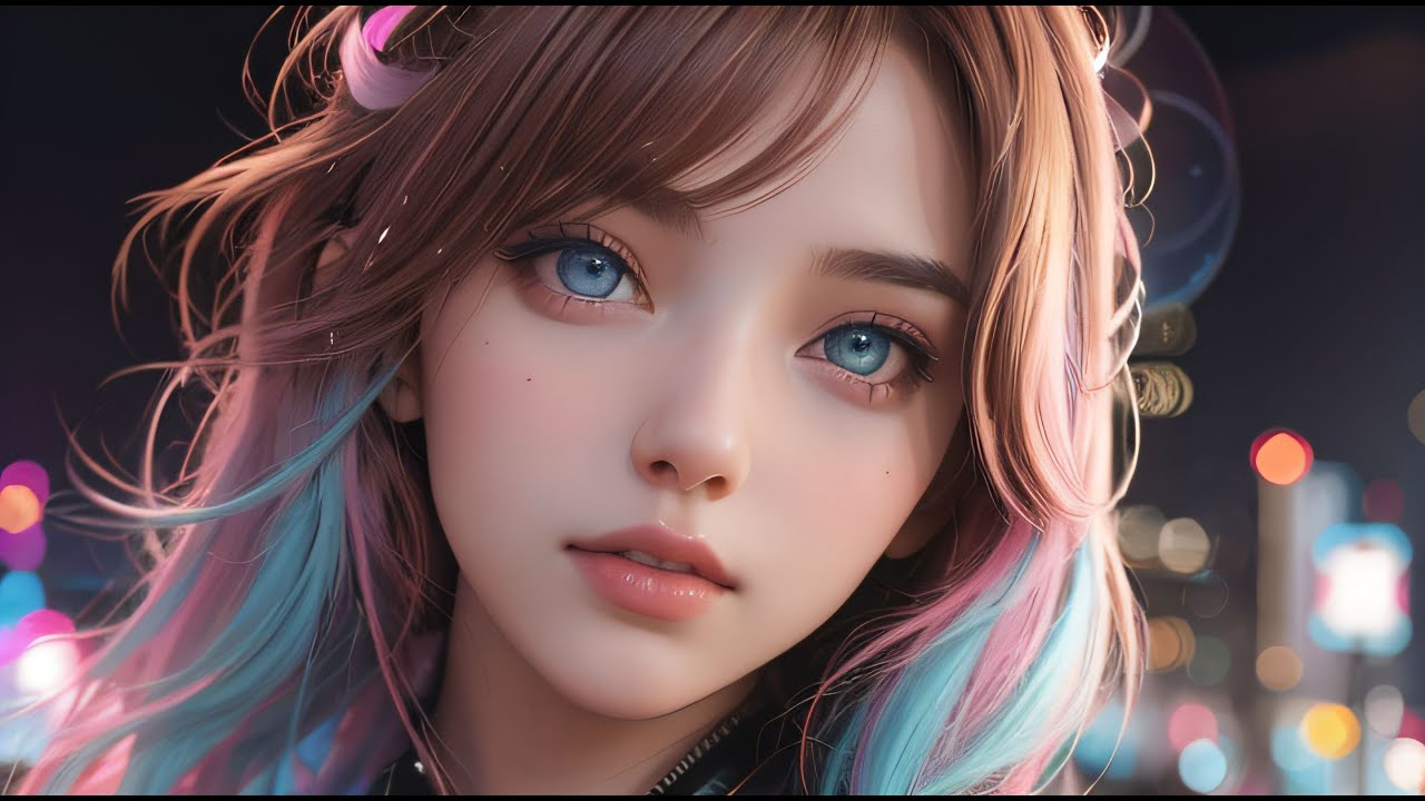 NIGHT / AI LOOKBOOK #AI GIRLS - YouTube