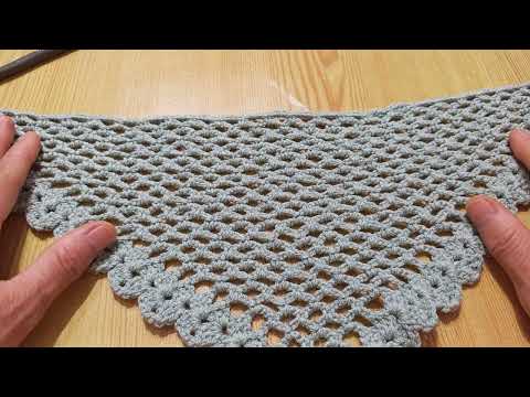 Kolay File Bandana | Sutaşı Örgü Modeli🔥 bitişi nasıl görünüyor?