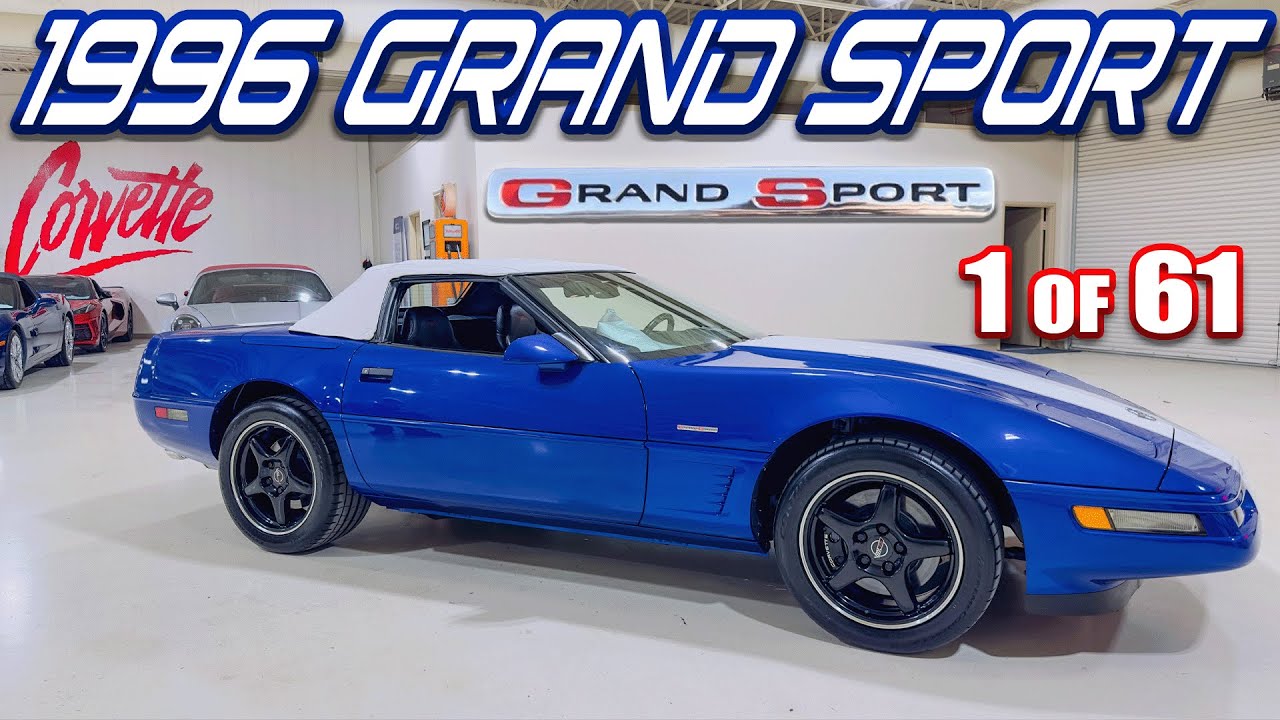 1996 Rare C4 Grand Sport at Corvette World! - YouTube