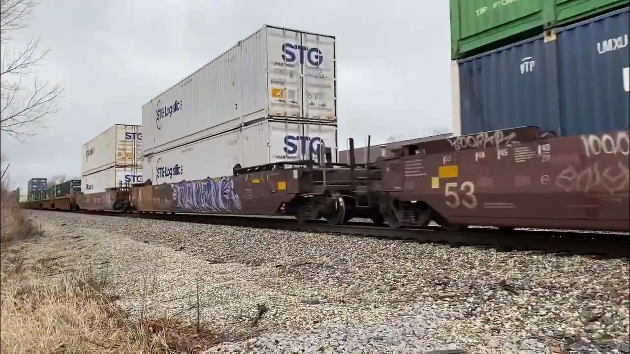K5LLAB!! UP 8499 West - Coal City, IL (12/29/23) - YouTube