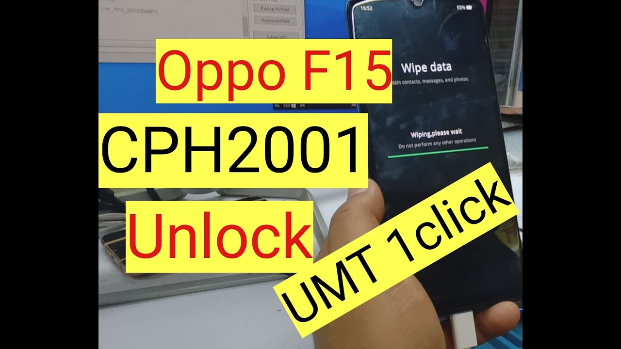 Oppo CPH2001 lock Reset | Oppo CPH2001 lock remove | Oppo F15 Unlock by ...
