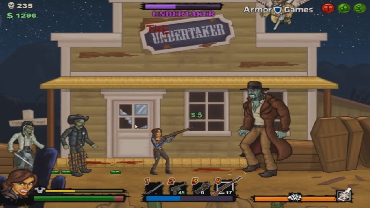 Tequila Zombies 3 Level 2 Zombie Cowboy Boss - YouTube