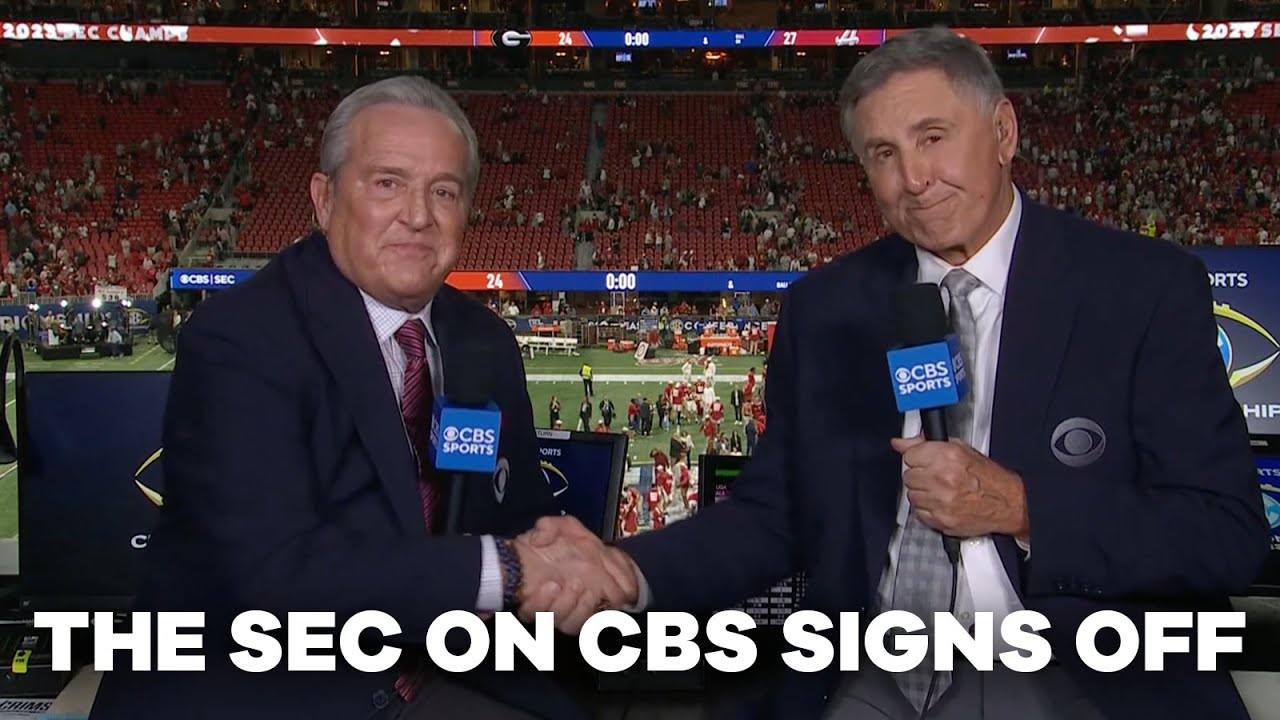 The Sec On Cbs Signs Off Win Big Sports
