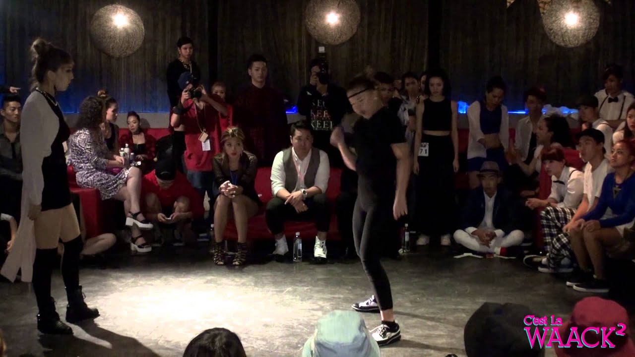 Waacking Battle Best8 2 Cheen vs Waack² Bao | 20141026 C'est La WAACK ...