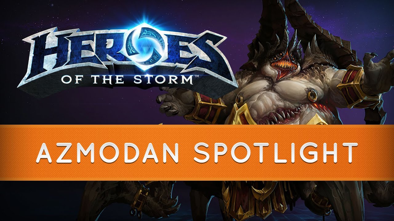 Heroes of the Storm - Azmodan Spotlight - YouTube