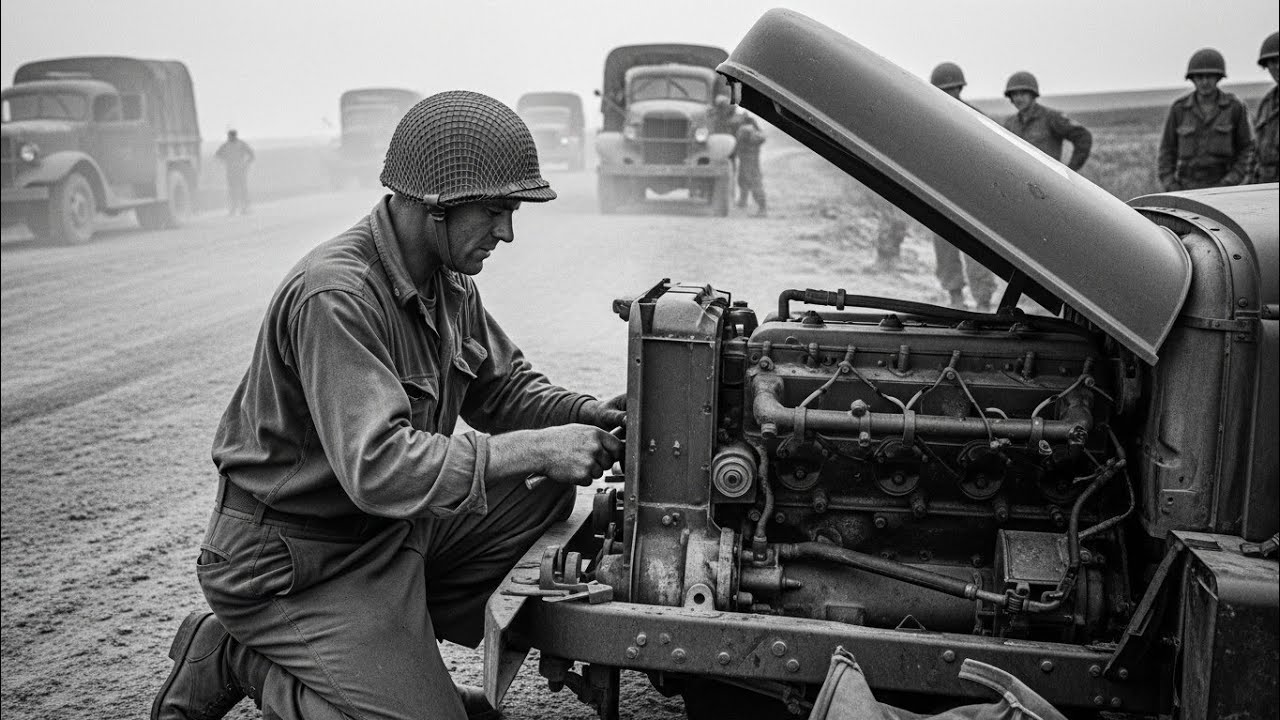 How One Mechanic’s “Unauthorized” Engine Hack Turned a Doomed Convoy ...