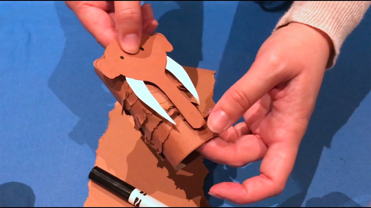 Story Art Craft: Making Mastodons & Mammoths - YouTube