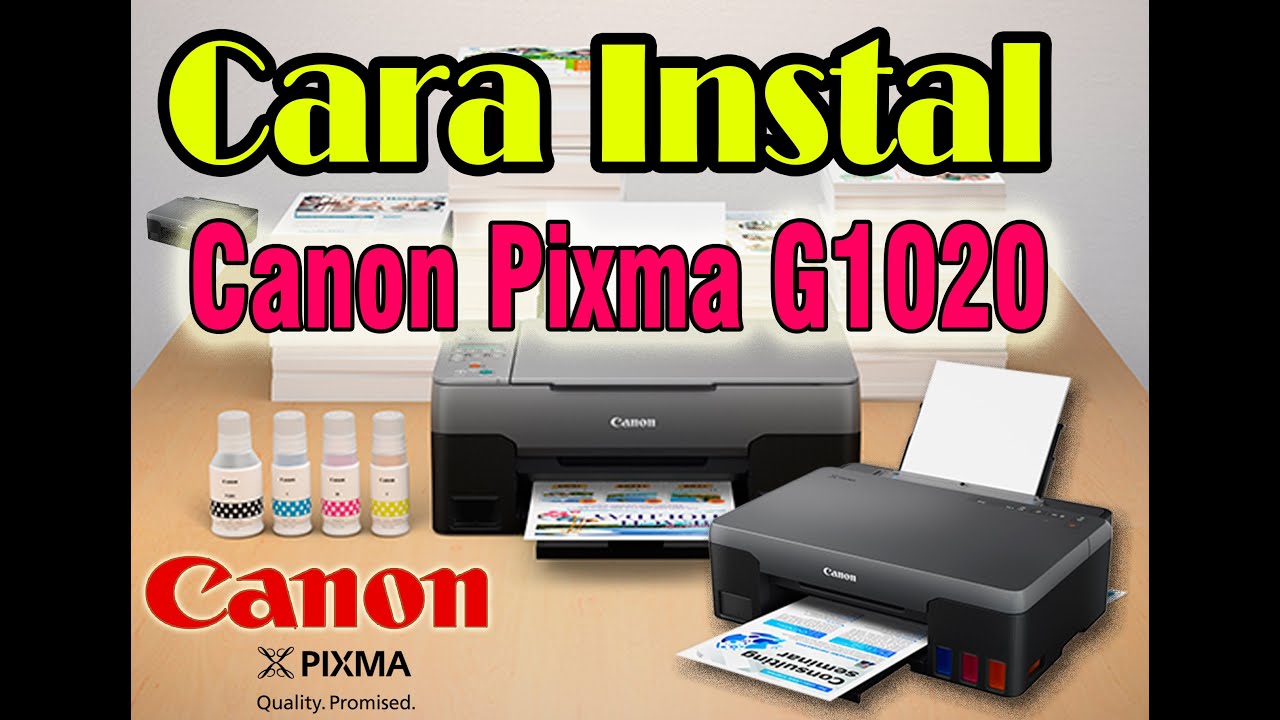 Cara Mudah Instal Driver Canon Pixma G1020 #install #printer #canon ...