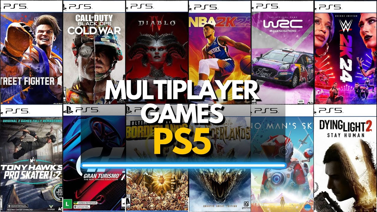 Top 40 Best Multiplayer PS5 Games (2024) - YouTube