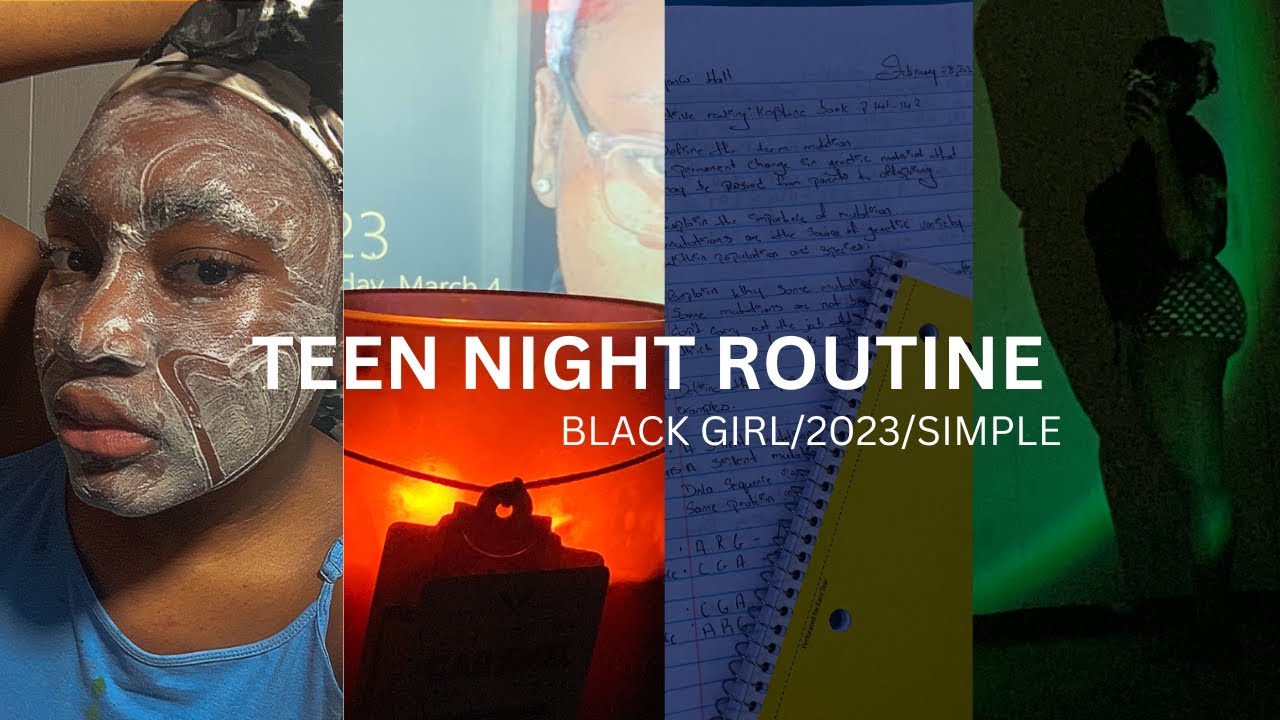 NIGHTIME ROUTINE / VLOG🌩️ How to stay consistent in everything💪🏽 - YouTube