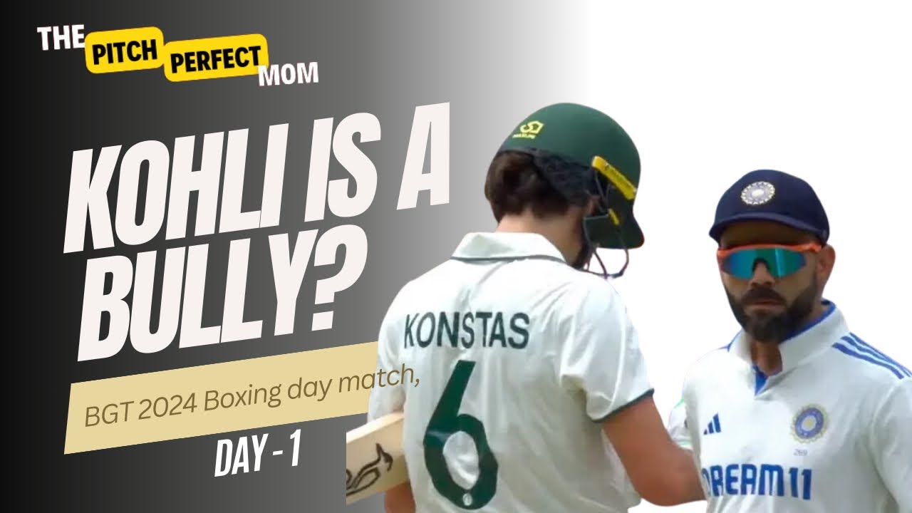 Why Kohli is going overboard with Sam constas? - YouTube