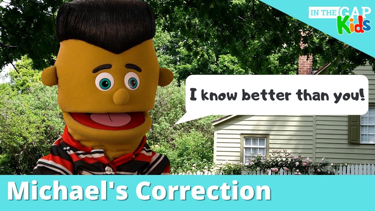 Michael's Correction | Christian Puppet Show Sunday School for Kids ...