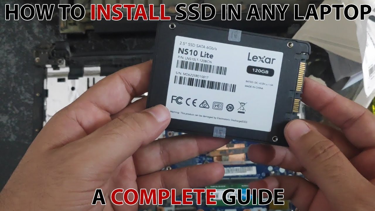 Install SSD in Laptop: Beginners Guide - YouTube