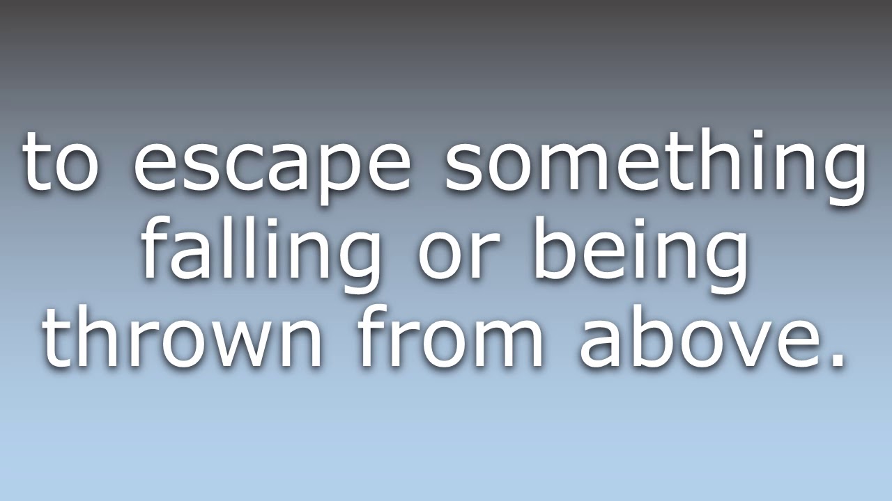 What does Stand from under mean? - YouTube