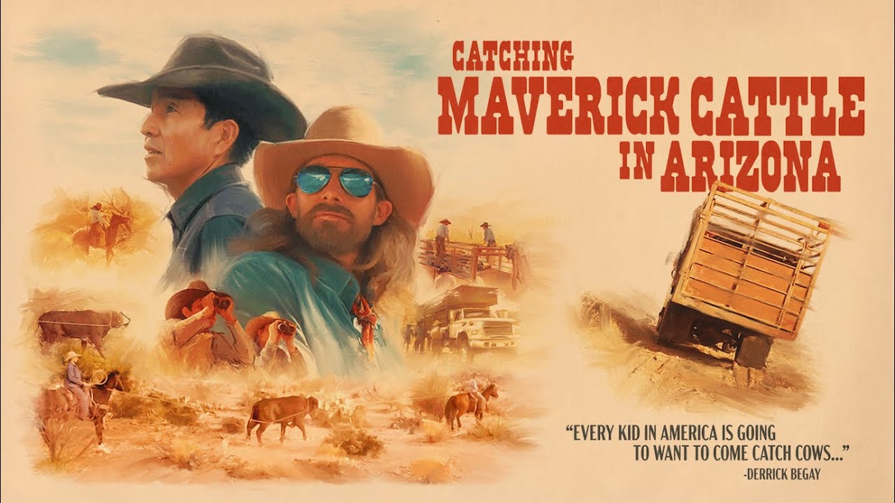 Catchin' Maverick Cattle In Arizona - YouTube