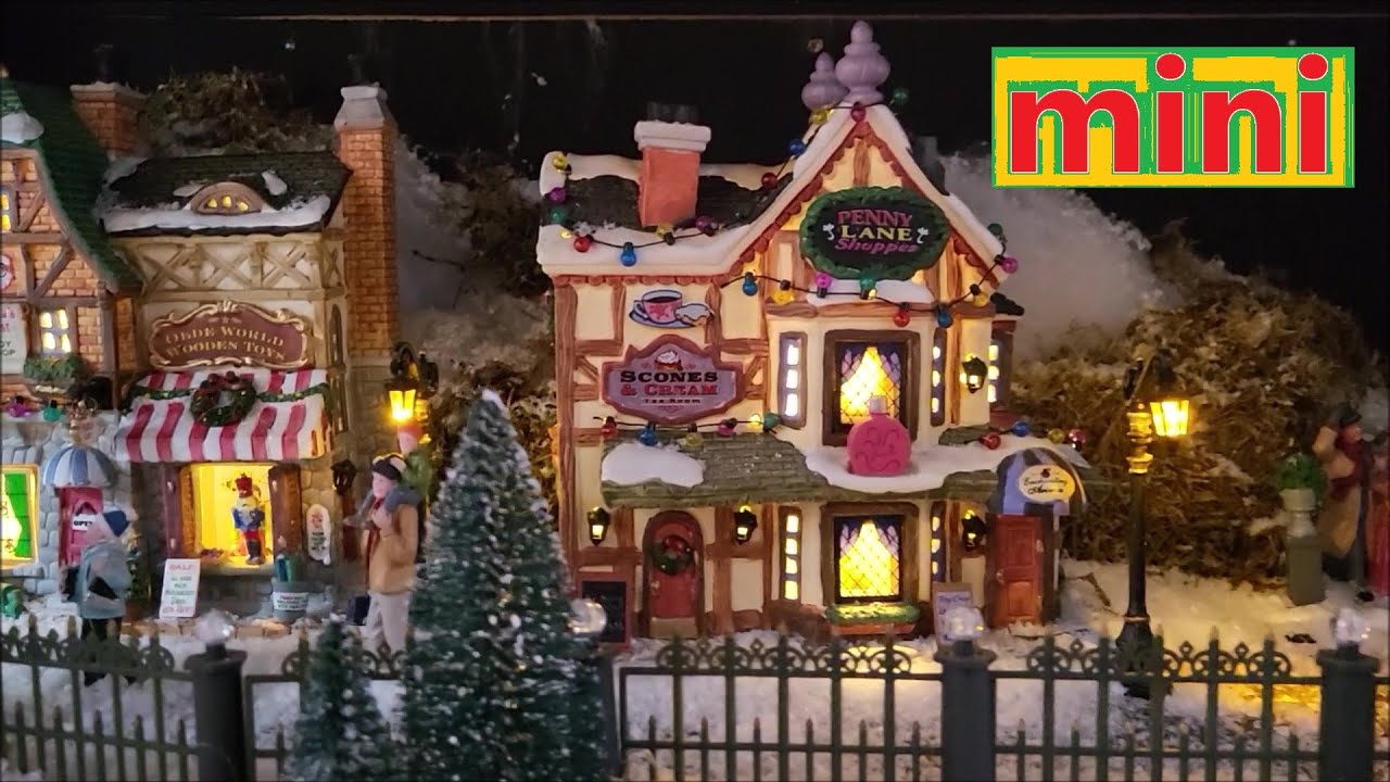 Miniature Houses. Models of Ancient Buildings. Christmas Village ...