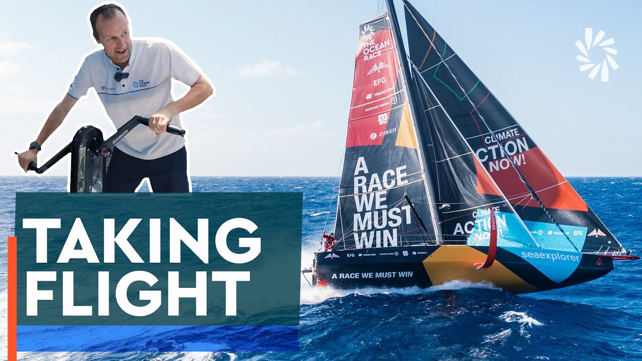 'It's Like Having an Extra Sail!' | How To Use The Foils | The Ocean ...