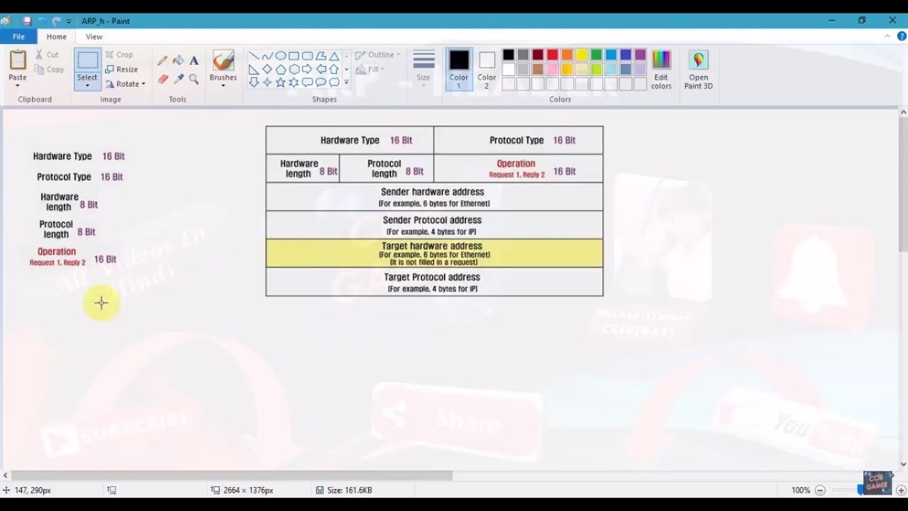 ARP Header Easy & and Simple Way IN HINDI By Prince Tiwari [17] - YouTube