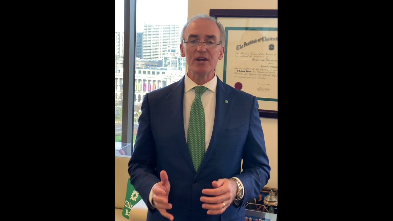 A Message from Dan Fitzpatrick, President, Citizens Bank Mid-Atlantic ...