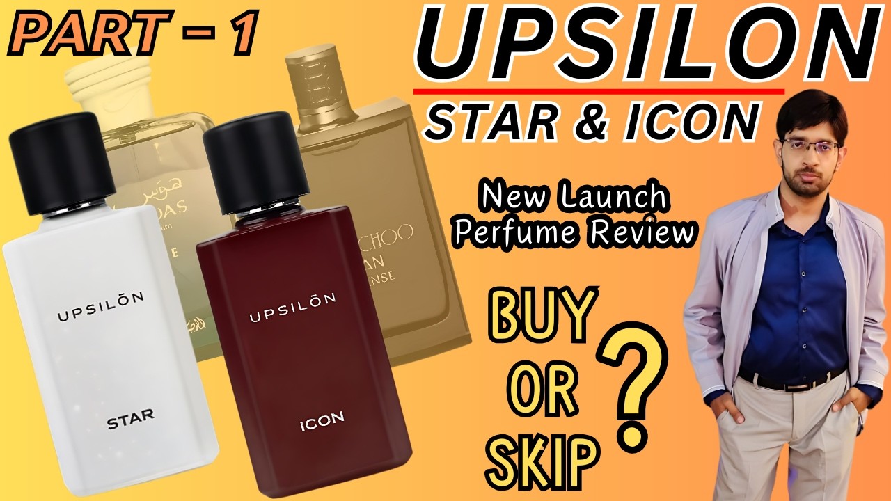 Upsilon Star Perfume & Upsilon Icon Perfume Review | New Launches 2024 - YouTube