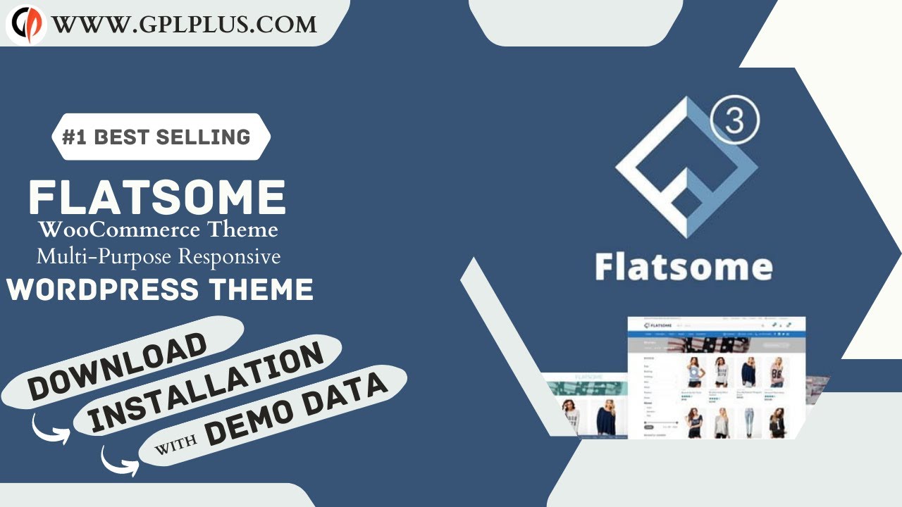 Flatsome - WooCommerce Multipurpose Responsive WordPress Theme Download Installation with Demo ...