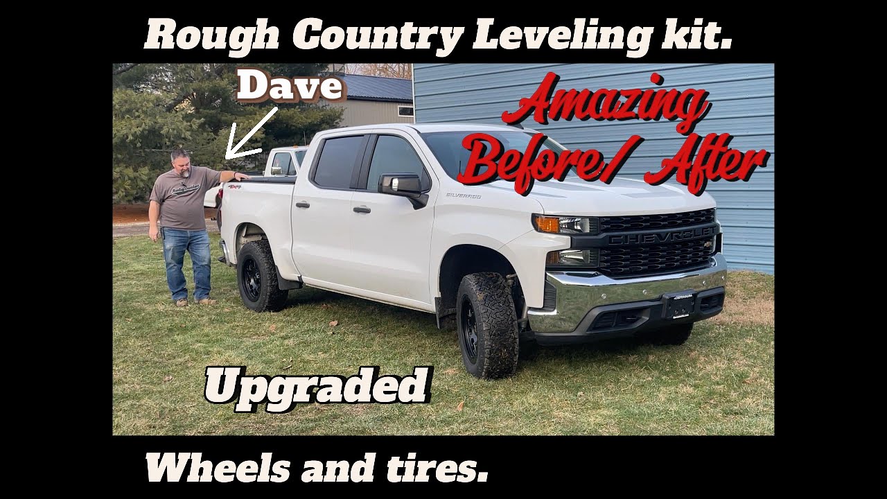 Chevy Silverado Leveling kit. Rough Country. Is it worth it? Wheel and ...