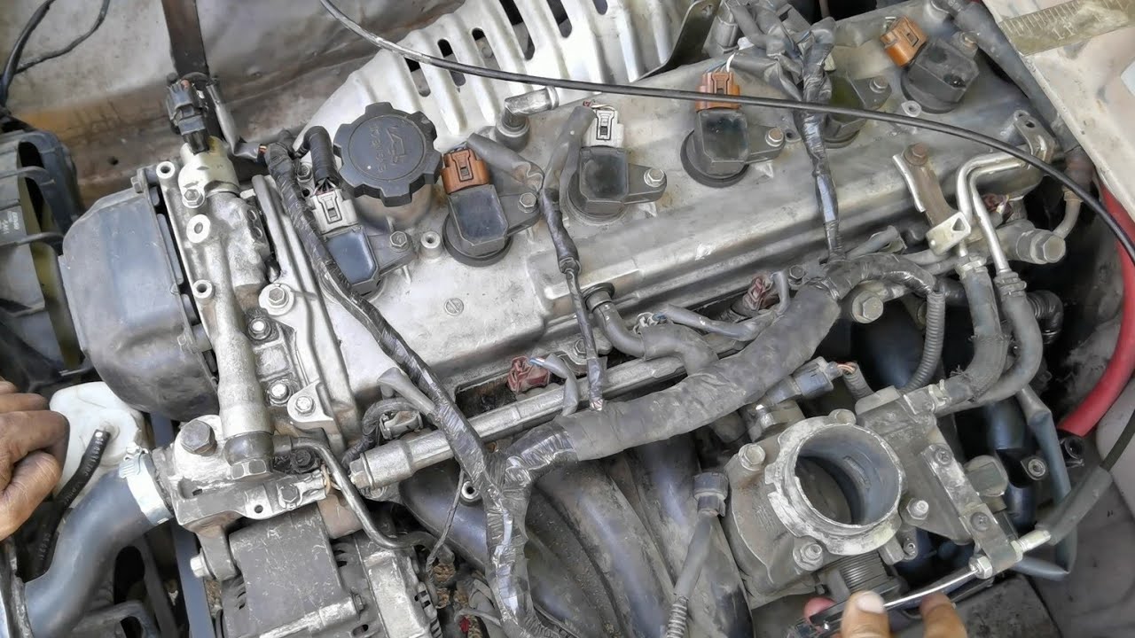 Toyota 1980 corolla 6 cylinder Power full engine // Toyota 1g engine ...