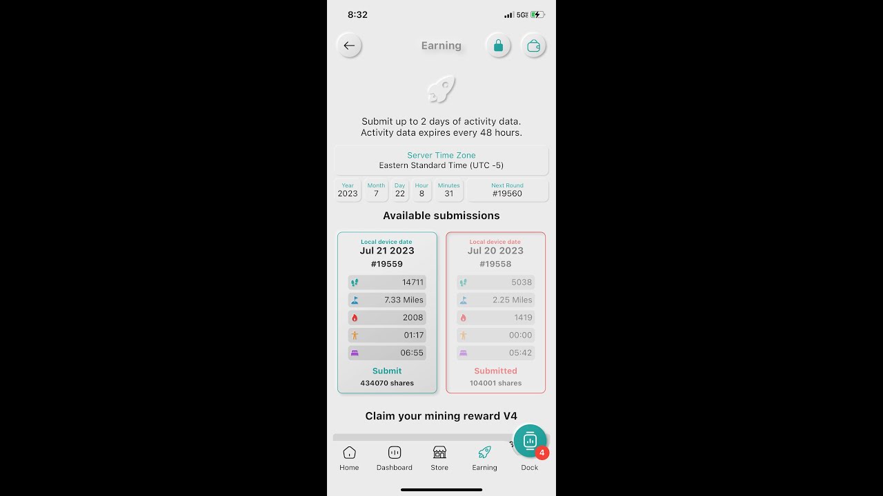 GetFit Mining Activity and How to Gain Mining Bonuses - YouTube