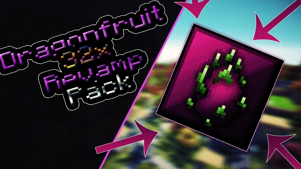 Minecraft PvP Texture Pack - Dragonfruit 32x Revamp Pack [FPS+] - [1.7 ...