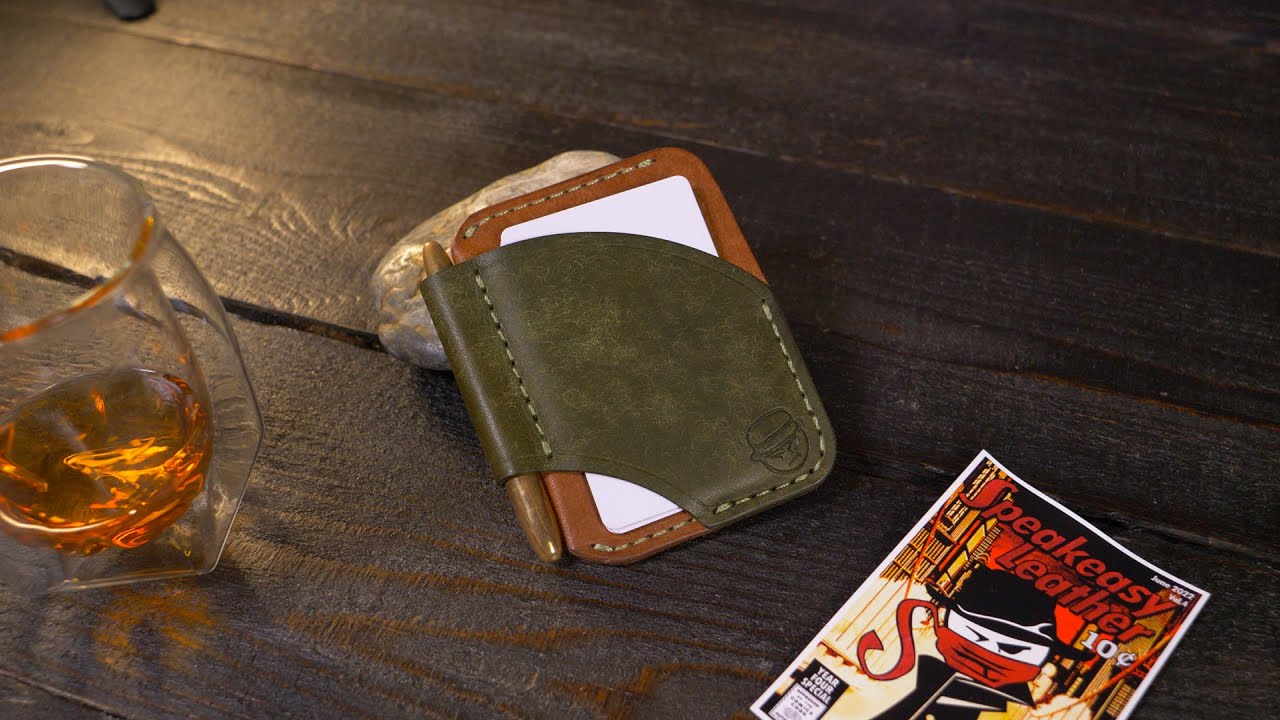 The BEST minimalist pen wallet I've carried so far | Speakeasy Leather ...