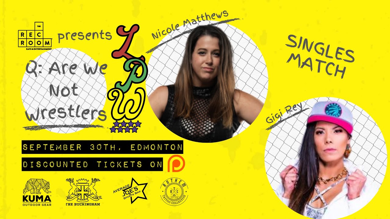 Gigi Rey vs. Nicole Matthews | LPW 8: Are We Not Wrestlers? [FULL MATCH ...