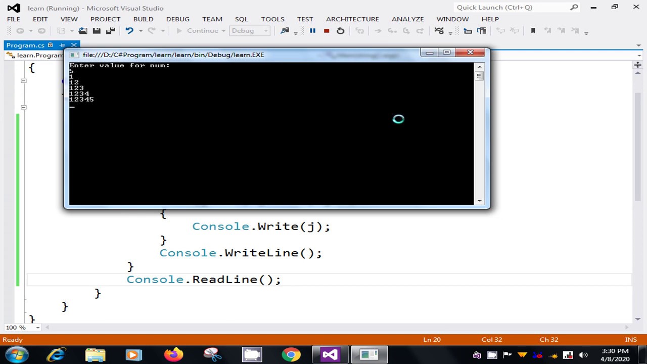 pattern program to print value of "j" - YouTube