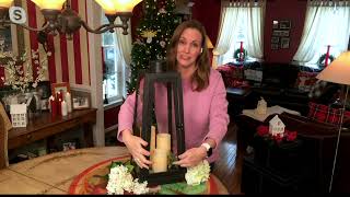 Candle Impressions 23" Indoor/Outdoor Tapered Lantern on QVC
