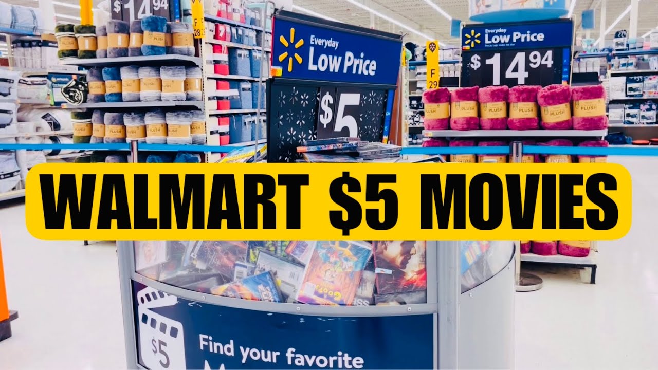 WALMART $5 MOVIE BIN COLLECTION - YouTube